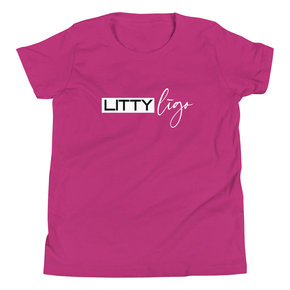 Litty Ligo Logo Colors Kids Tee – littyligo.com